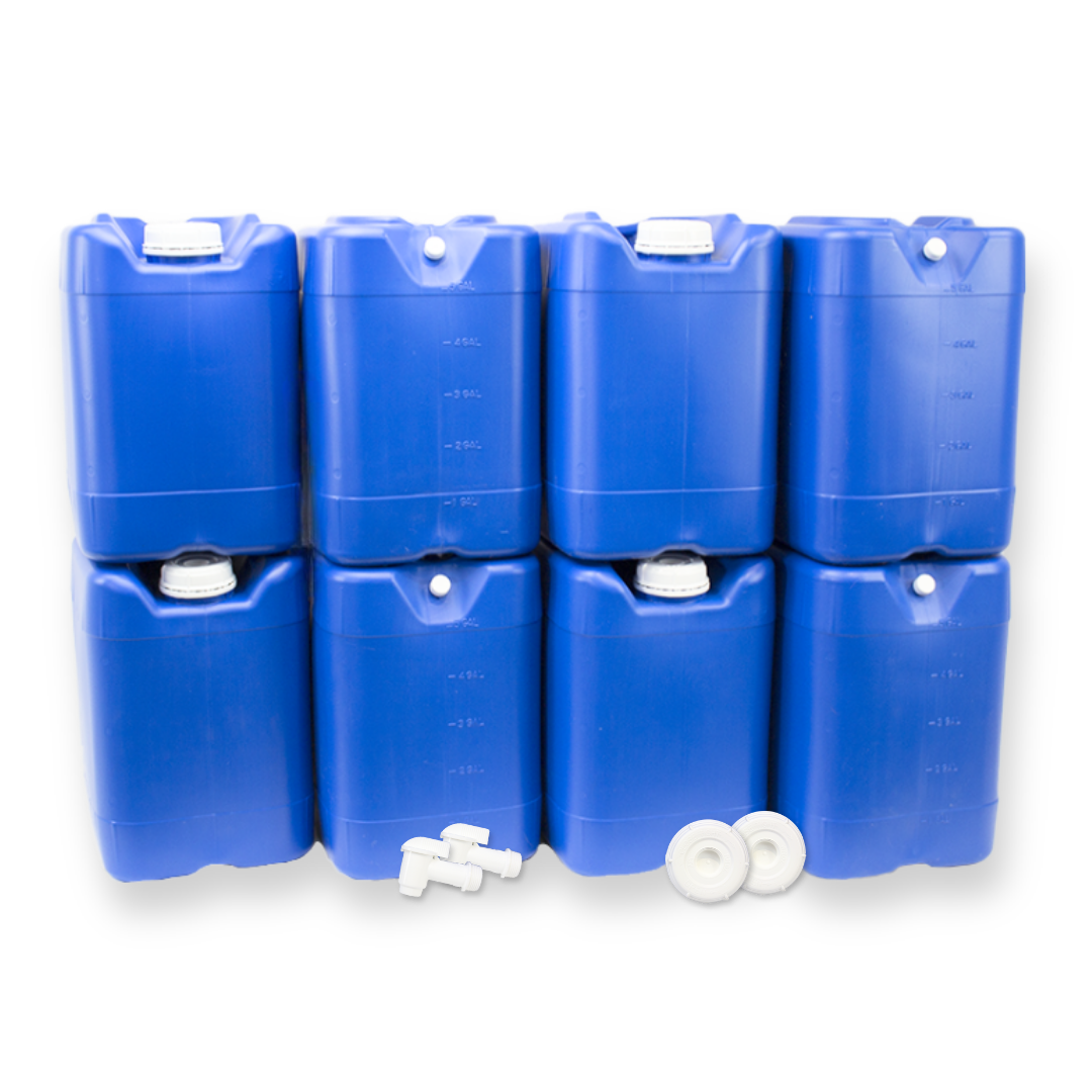 5 Gallon Water Storage Tanks (8 Tanks) — Aguaprep